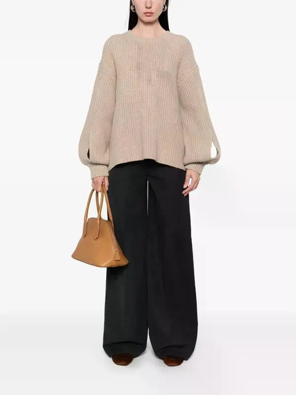 Nanushka Wide-leg Trousers - Grey