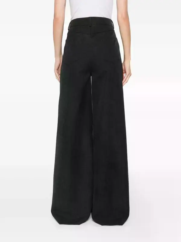 Nanushka Wide-leg Trousers - Grey