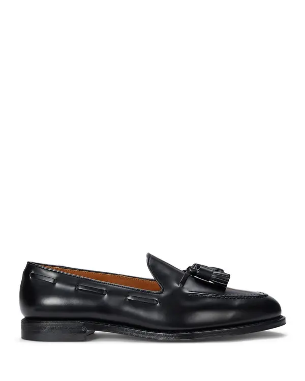 Polo Ralph Lauren Maestra Tasseled Loafers - Black