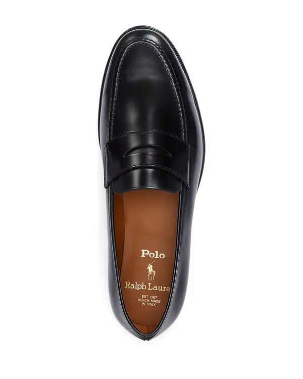 Polo Ralph Lauren Maestra Penny Loafers - Black