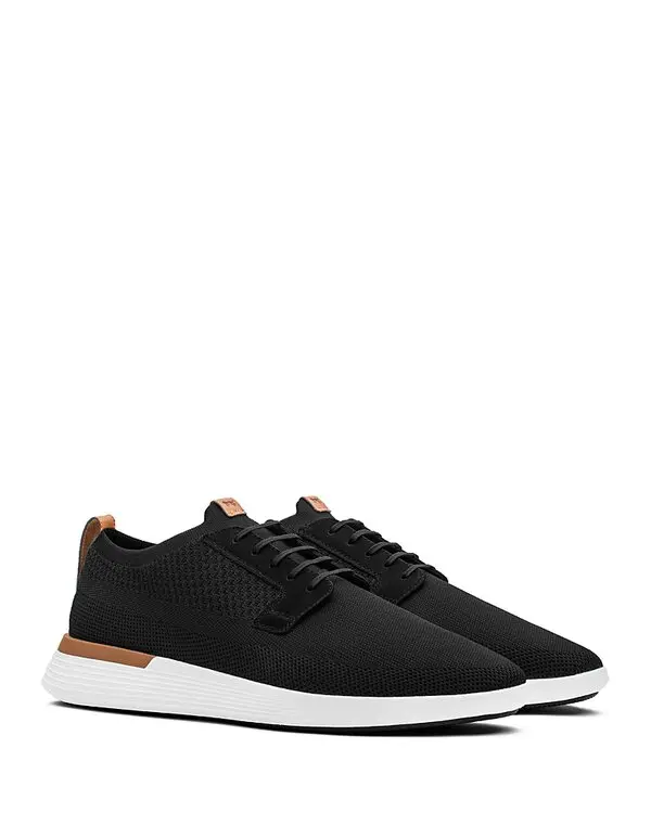 Wolf & Shepherd Swiftknit Derby Sneakers - Black