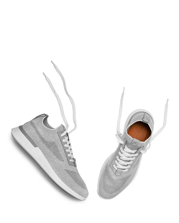 Wolf & Shepherd Supremeknit Trainer Sneakers - Gray