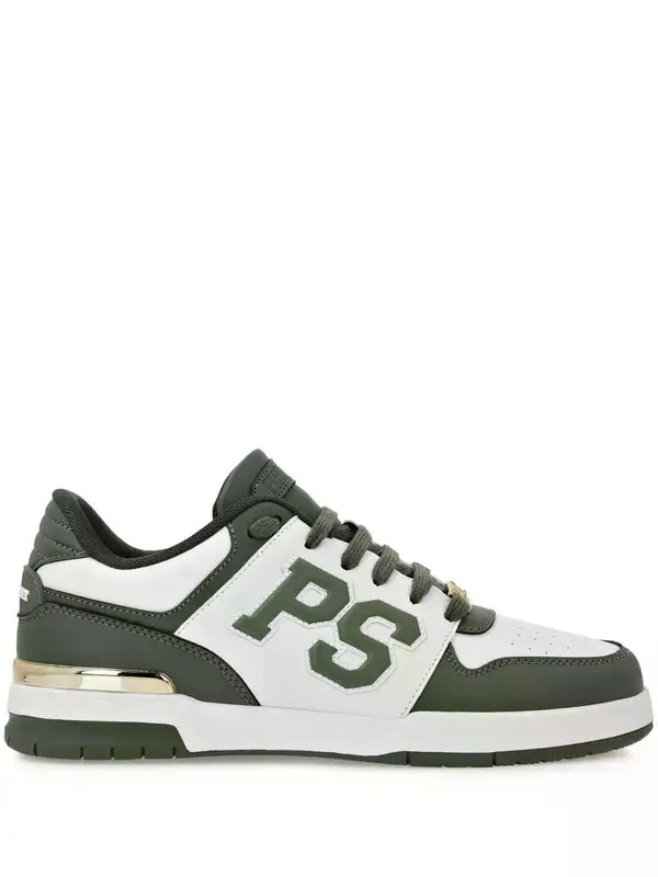 PLEIN SPORT Panelled Sneakers - Green