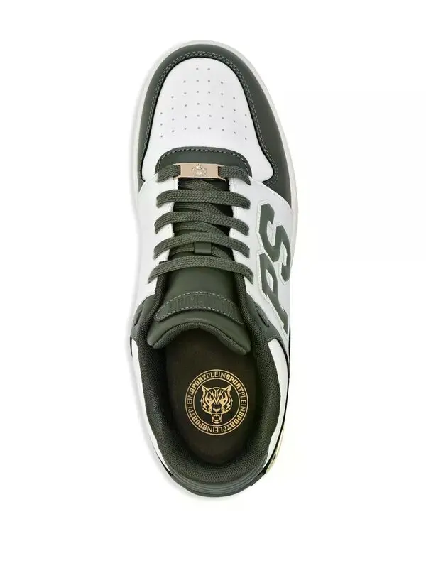 PLEIN SPORT Panelled Sneakers - Green
