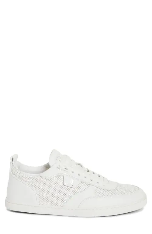 CHRISTIAN LOUBOUTIN Tutti Rui Perforated Sneakers - White