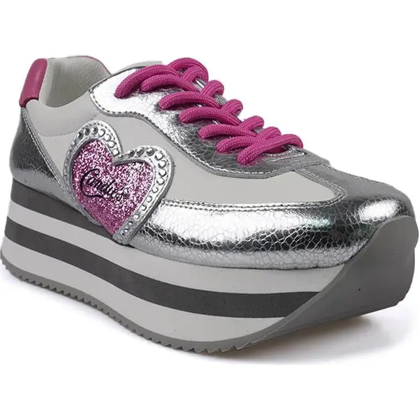 CANDIE'S Taffy Platform Sneakers - Silver