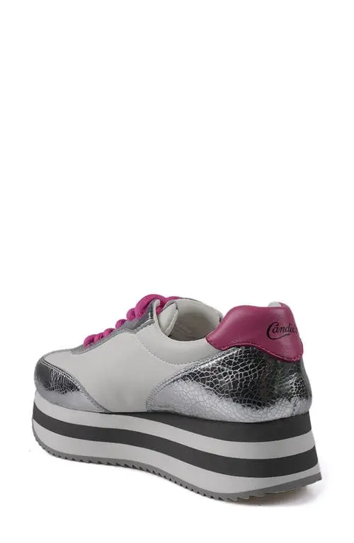 CANDIE'S Taffy Platform Sneakers - Silver