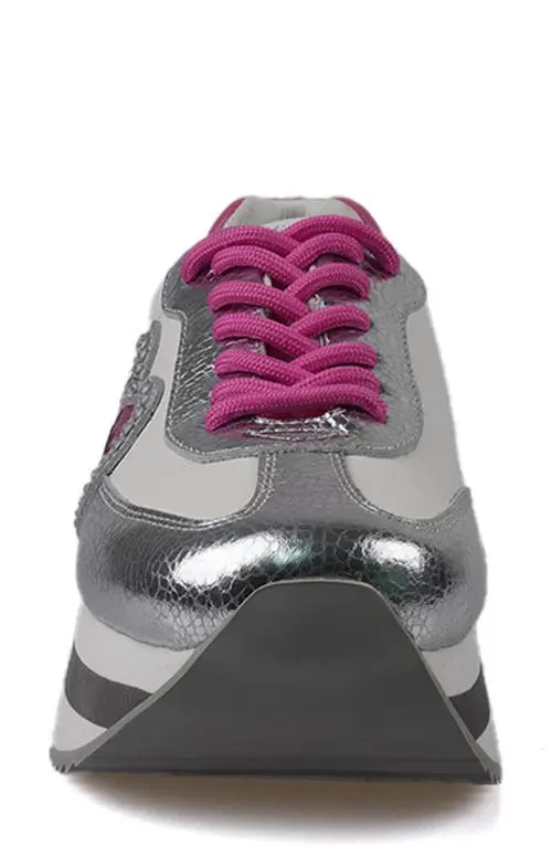 CANDIE'S Taffy Platform Sneakers - Silver