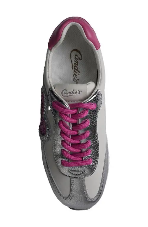 CANDIE'S Taffy Platform Sneakers - Silver