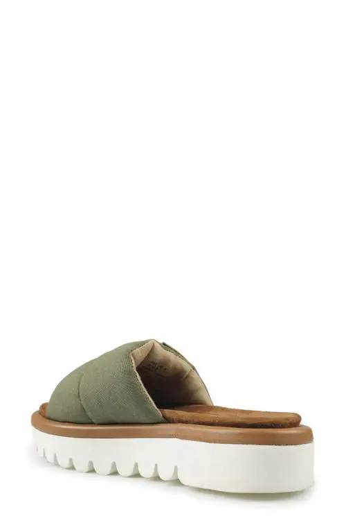 ARTISAN CRAFTED BY ZIGI Pax Platform Sandals - Olive