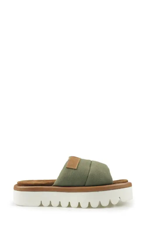 ARTISAN CRAFTED BY ZIGI Pax Platform Sandals - Olive
