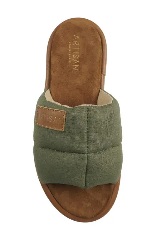 ARTISAN CRAFTED BY ZIGI Pax Platform Sandals - Olive