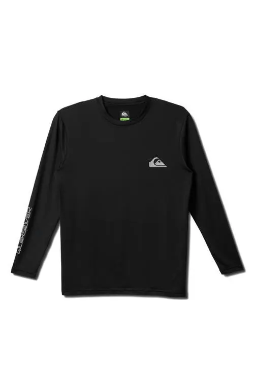Quiksilver Everyday Surf Long Sleeve Performance Rashguard - Black