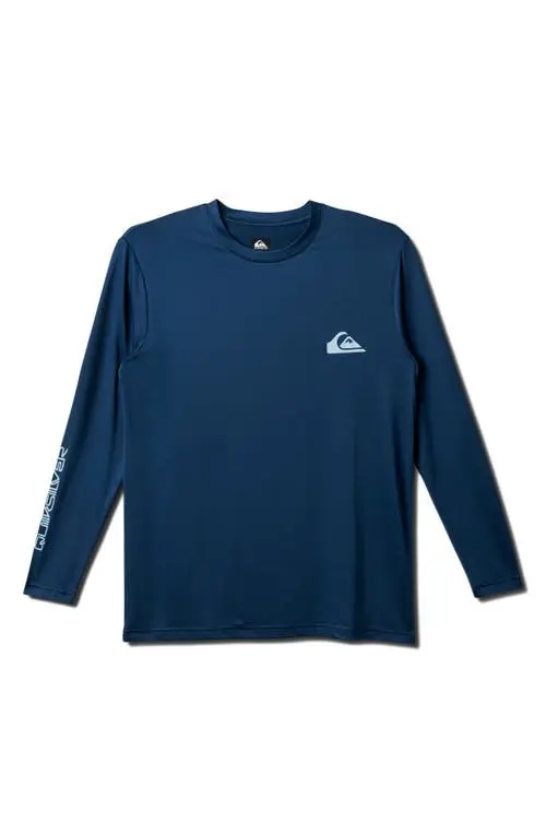 Quiksilver Everyday Surf Long Sleeve Performance Rashguard - Navy