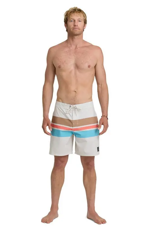 Quiksilver Original Straight Board Shorts - Bone White
