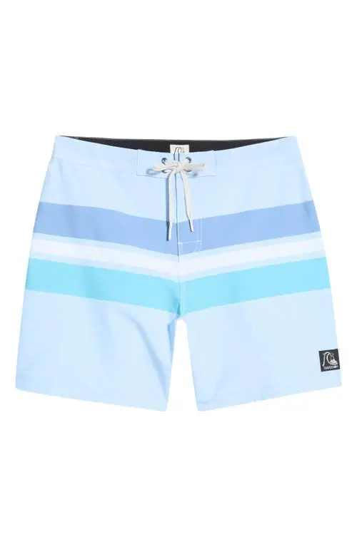 Quiksilver Mixed Stripe Board Shorts - Skyway