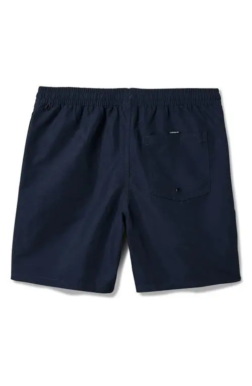 Quiksilver Everyday Solid Volley Swim Trunks - Eclipse