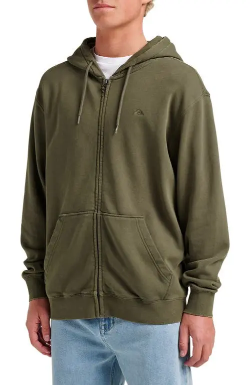 Quiksilver Saltwater Zip Hoodie - Grape Leaf