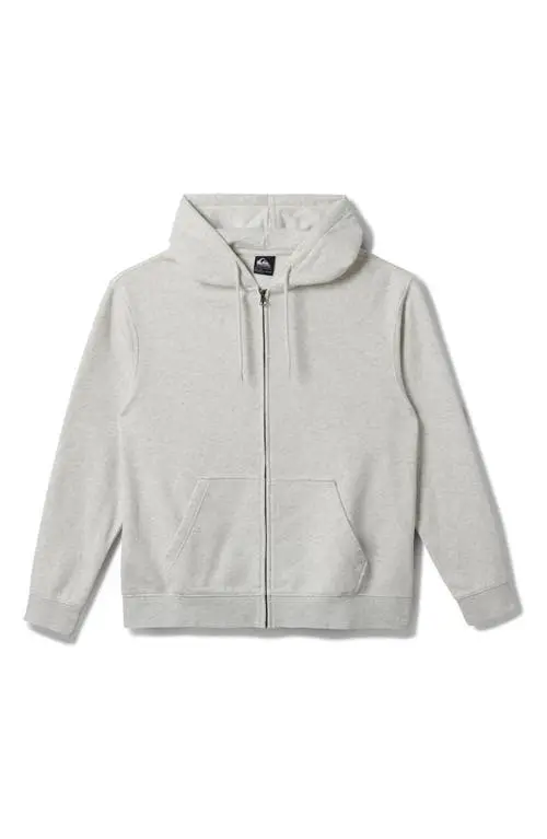 Quiksilver Saltwater Zip Hoodie - White/heather
