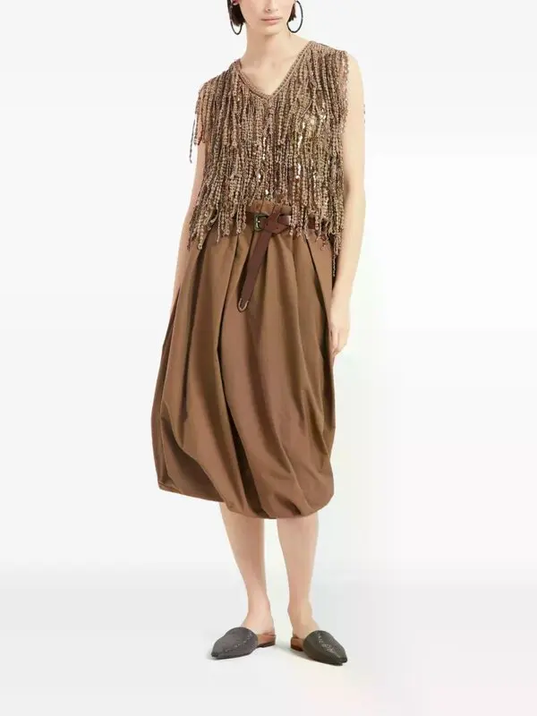 Brunello Cucinelli Puffball Skirt