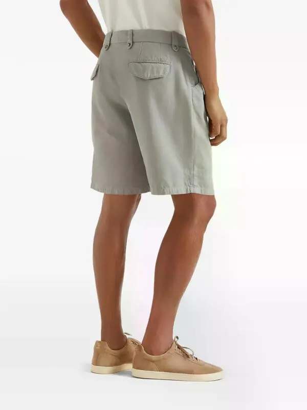 Brunello Cucinelli Gabardine-weave Bermuda Shorts