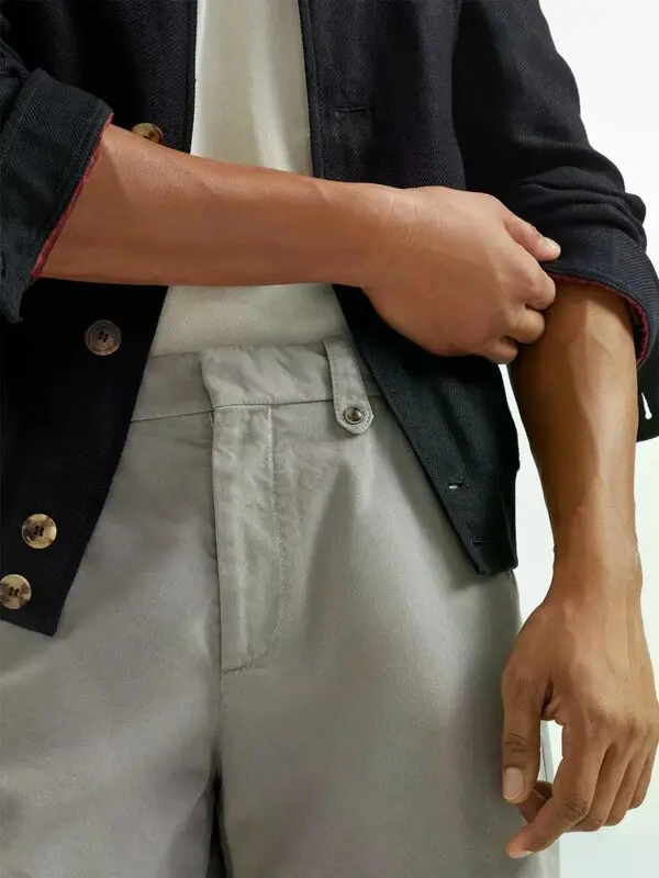 Brunello Cucinelli Gabardine-weave Bermuda Shorts