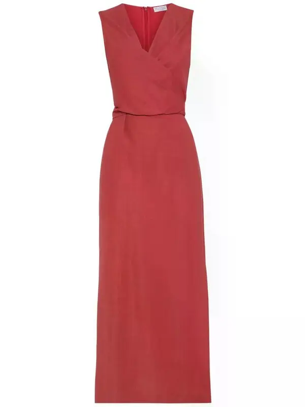 Brunello Cucinelli Wrap Dress
