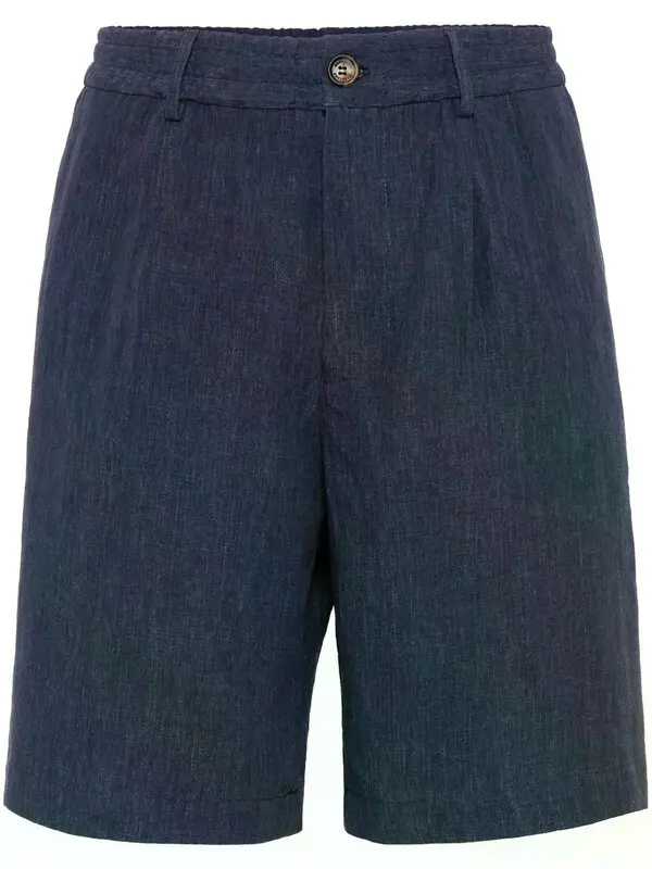 Brunello Cucinelli Délavé Bermuda Shorts