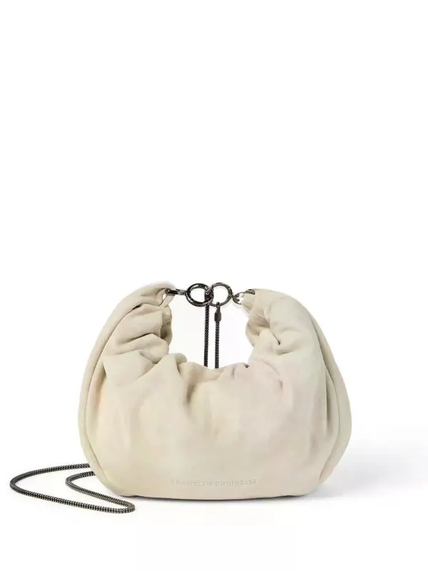 Brunello Cucinelli Monili Chain-strap Crossbody Bag - Neutrals