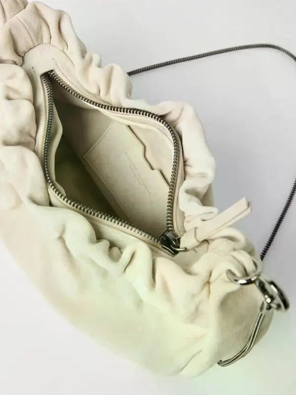 Brunello Cucinelli Monili Chain-strap Crossbody Bag - Neutrals