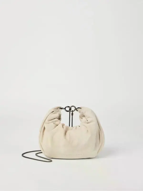 Brunello Cucinelli Monili Chain-strap Crossbody Bag - Neutrals