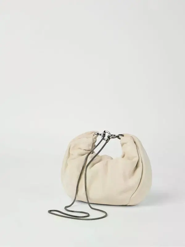 Brunello Cucinelli Monili Chain-strap Crossbody Bag - Neutrals