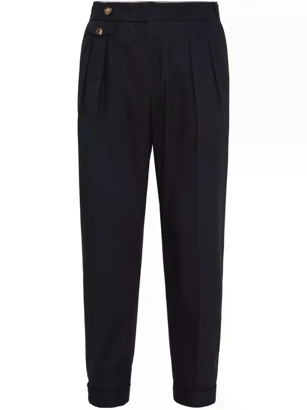 Brunello Cucinelli Pleated Trousers - Blue