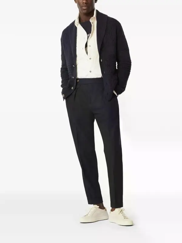 Brunello Cucinelli Pleated Trousers - Blue
