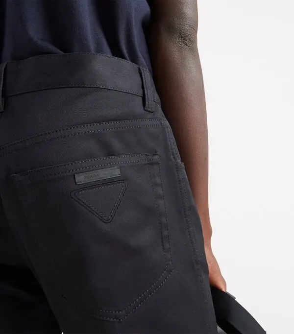 Prada Stretch-drill Tapered Jeans
