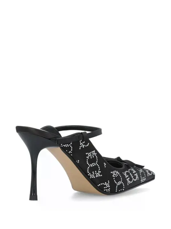Pinko Crystal-embellished Mules