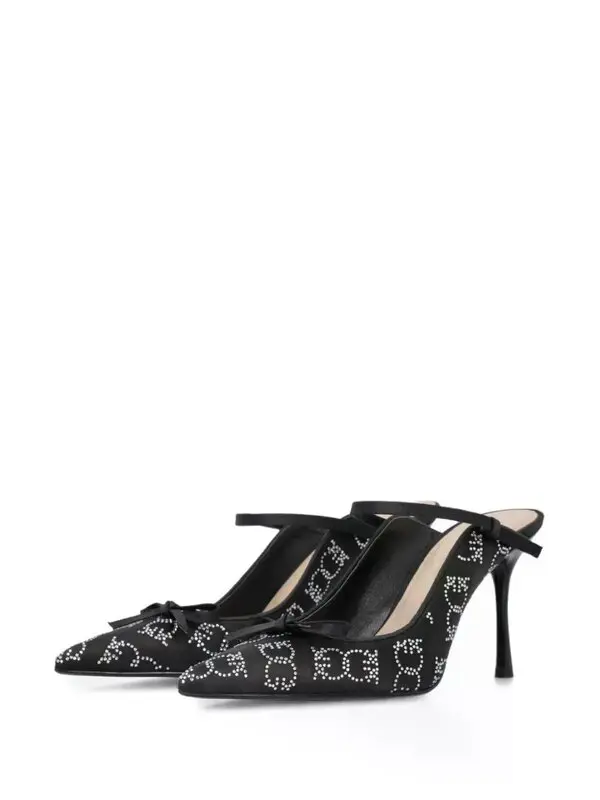 Pinko Crystal-embellished Mules