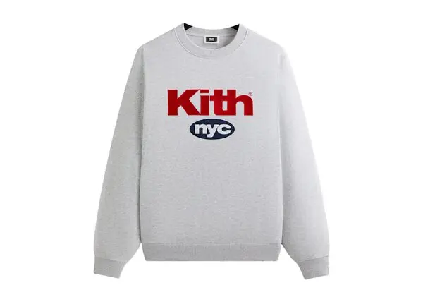 Kith Nyc Nimbus Logo Nelson Crewneck Sweatshirt