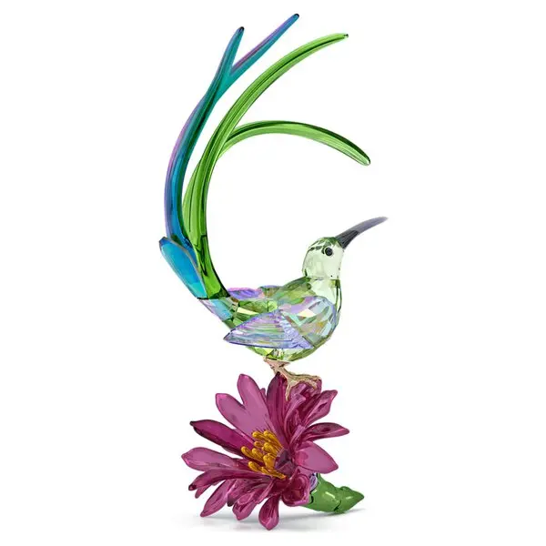 SWAROVSKI Idyllia Sugarbird And Cactus Flower - Green