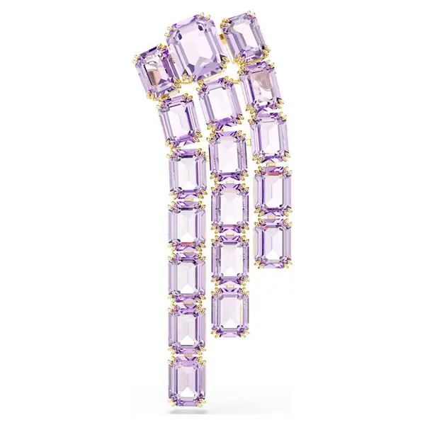 SWAROVSKI Millenia Brooch - Purple