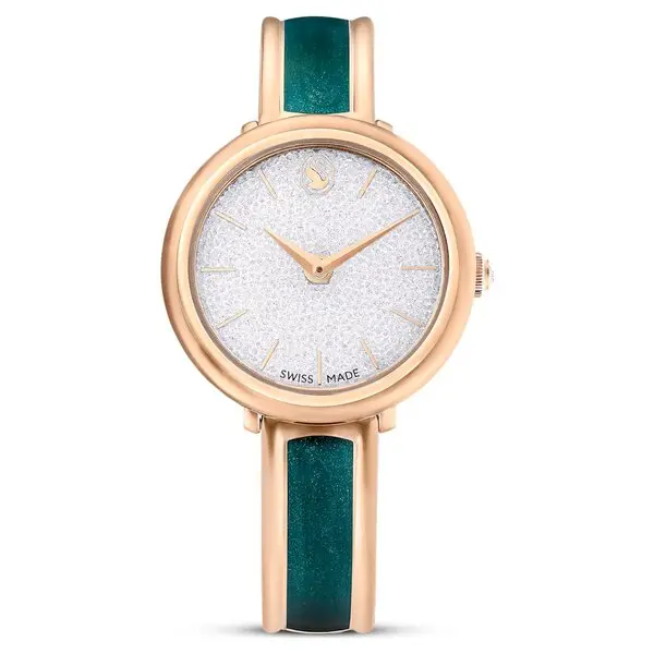 SWAROVSKI Crystalline Bangle Watch - Green