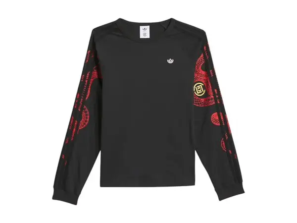 Adidas Originals X Edison Chen Clot Raglan Long Sleeve Tee