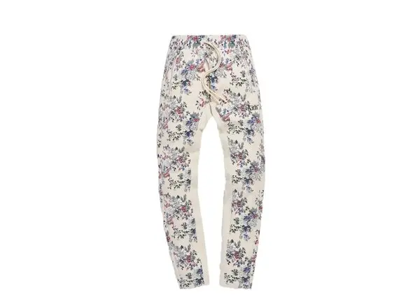 Kith Floral Bleecker Sweatpantsin - Ivory