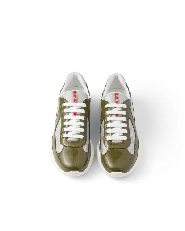 Prada America's Cup Sneakers - Green