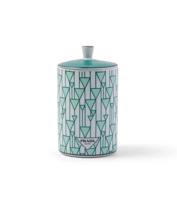 Prada Porcelain Scented Candle Vienna - Green