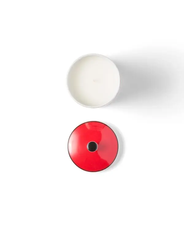Prada Porcelain Scented Candle Vienna Red - Black
