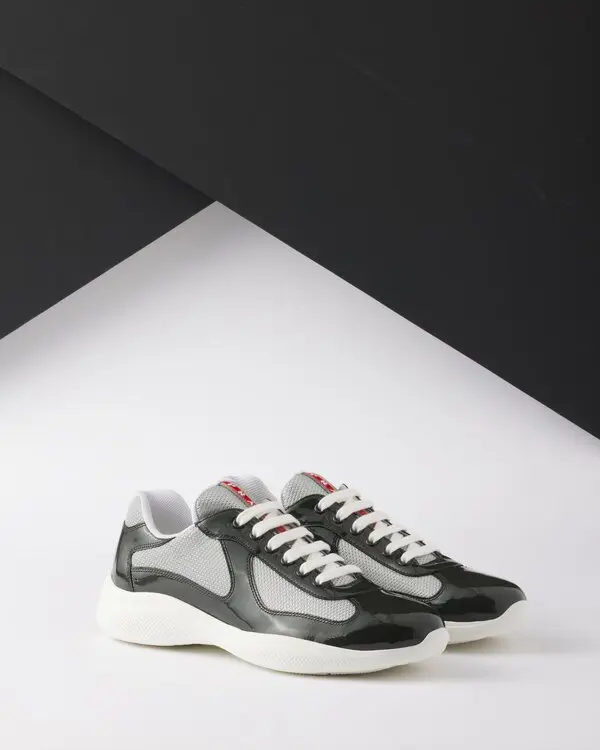 Prada America's Cup Sneakers - Grey