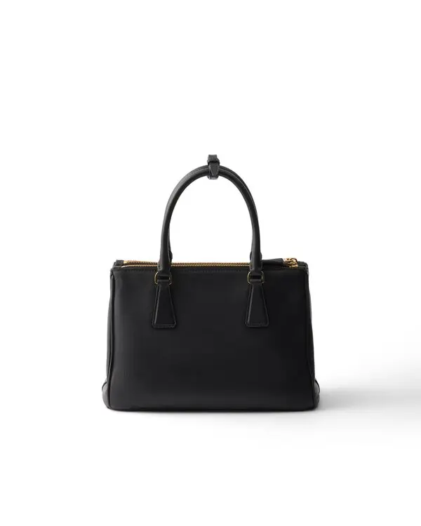 Prada Galleria Medium Leather Bag - Black