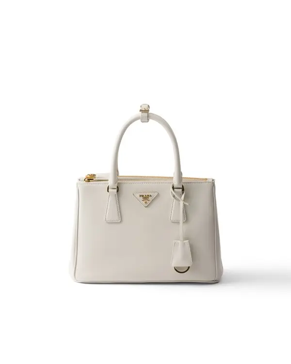 Prada Galleria Medium Leather Bag - White