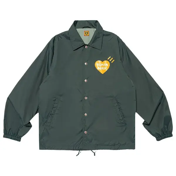 ジャケット・アウター L HUMAN MADE x Made Coach Jacket GREEN Human
